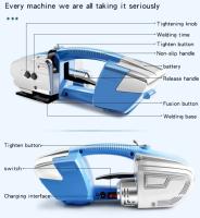 China CE Certified Wrapping Machine for Automatic Strapping of PP/PET Straps in Food Shops for sale