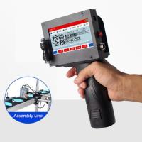 China 40m/min Printing Speed Handheld Inkjet Printer for Batch Number and Expiry Date Stamp for sale