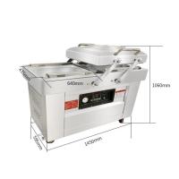 China 140 KG DZ600/2SB Automatic Double Chamber Vacuum Packing Machine for Food for sale