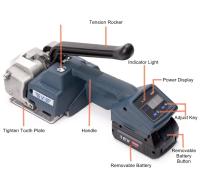 China Electric 2000mA Tension Strapping Tool for Steel Strap 340*130*140mm Welding Time 2-5s for sale