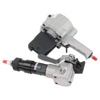 China Pneumatic Steel Strap Tensioner And Sealer Tension Force 8.5KN Tension Speed 85mm/sec for sale
