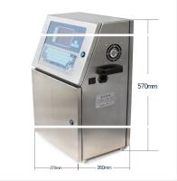 China Industrial Assembly Line CIJ Inkjet Printer with Quick Drying Ink and Screen Editing for sale