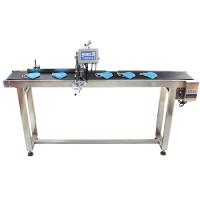 China Semi-automatic Inkjet Printer for Portable Automatic Mask Carton Bottle Logo Printing for sale