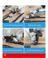 China FTL-32 FTS-32 Pneumatic Tensioner and Sealer for Steel Strap Strapping Easy Operation for sale