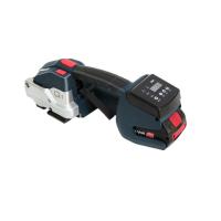China Automatic Portable Strapping Machine for PP PET Belt Welding Time 2-5s Battery Powered for sale