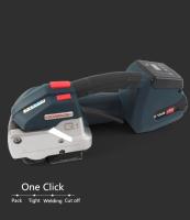 China Automatic Portable Strapping Machine for PP PET Belt Welding Time 2-5s Battery Powered for sale