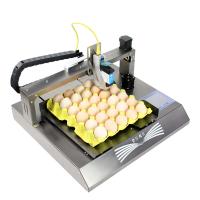 China Smart Automatic Egg Image Expiry Date Inkjet Printer Print Dimension 2-12.7mm for Eggs for sale