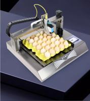 China Smart Automatic Egg Image Expiry Date Inkjet Printer Print Dimension 2-12.7mm for Eggs for sale