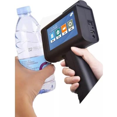China Single Color Multilingual QR Code Handheld Printer Gun for Bottle Glass Textile Bag for sale