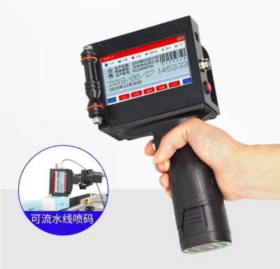 China Portable Expiry Date Code Printer with 240*120*97mm Size and English Language Support for sale