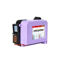 China Dimensions L*W*H 220X130X50MM Mini Inkjet Printer for Production Date Code and Picture for sale