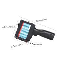 China Handheld Inkjet Printer for All Surfaces Plate Type TIJ Printer Screen size 4.3inch for sale