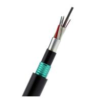 China GYTS Armored Underground Pipeline Fiber Optic Cable with FRP Reinforcer G657A/G652D for sale