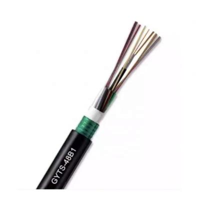 China Low Voltage FTTH GYTS Armored Fiber Cable G657A/G652D Mode ≥ 10 Conductors for Outdoor for sale