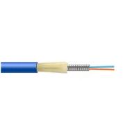 China FTTH 2-144 cores 30cm GJSFJV Indoor Fiber Optic Cable with Singlemode Tight Buffer for sale
