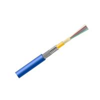 China FTTH 2-144 cores 30cm GJSFJV Indoor Fiber Optic Cable with Singlemode Tight Buffer for sale