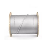 China Indoor G657A2/G657A1 FTTH Drop Cable Fiber Optic Cable with 1-2 Core SC Connectors for sale