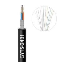 China 1km 2km G657A G652D Outdoor GJYXCH GYTS Fiber Optic Cable 144 Cores Reinforced by FRP for sale