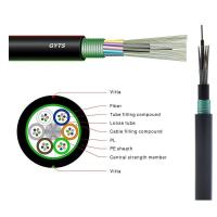 China 1km 2km G657A G652D Outdoor GJYXCH GYTS Fiber Optic Cable 144 Cores Reinforced by FRP for sale