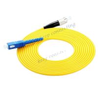 China FC-FC Fiber Optic Patch Cord 3.0/2.0mm PVC/Lzsh Sm mm Sx FTTH with Customized Length for sale