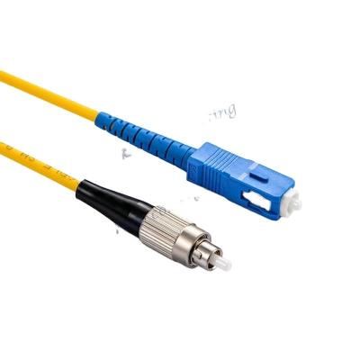 China 1 Conductor SC-FC Sm Simplex Indoor Optical Fiber Patch Cord for FTTH from Chinese for sale