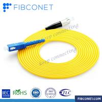 China 1 Conductor SC-FC Sm Simplex Indoor Optical Fiber Patch Cord for FTTH from Chinese for sale