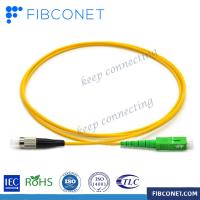 China 1 Conductor SC-FC Sm Simplex Indoor Optical Fiber Patch Cord for FTTH from Chinese for sale