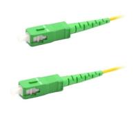 China Number of Conductors 1 SC/APC-SC/APC Sm G652D Simplex Indoor Fiber Optic Patch Cord for sale