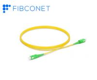 China Number of Conductors 1 SC/APC-SC/APC Sm G652D Simplex Indoor Fiber Optic Patch Cord for sale