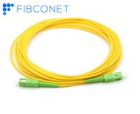China Number of Conductors 1 SC/APC-SC/APC Sm G652D Simplex Indoor Fiber Optic Patch Cord for sale