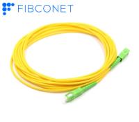 China Number of Conductors 1 SC/APC-SC/APC Sm G652D Simplex Indoor Fiber Optic Patch Cord for sale