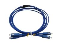 China 1 Core FTTH Armored Patchcord Sm Duplex Jumper Sc/LC/FC/St G652D Fiber Optic Patch Cord for sale