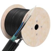 China Waterproof GYTC8S 24 Core Armored Self-Supporting Optical Cable for Outdoor Networks for sale