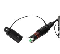 China Chinese Drop Cable Assemblies ODF Wiring Devices Mini LC/APC Waterproof Connector Cable for sale