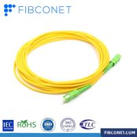 China 3g Bnc Sdi Cable 75 Ohm 10 Channel Patch Cord White 100 Meters FTTH Sx Fiber Optic for sale