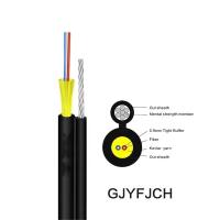 China Indoor 8-shaped LSZH lG657A1 GJFJH GJFJV Fiber Optic Cable for Overhead Stranded Wire for sale