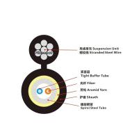 China Indoor 8-shaped LSZH lG657A1 GJFJH GJFJV Fiber Optic Cable for Overhead Stranded Wire for sale