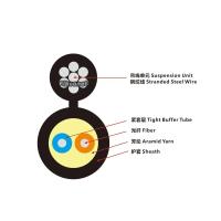 China Indoor 8-shaped LSZH lG657A1 GJFJH GJFJV Fiber Optic Cable for Overhead Stranded Wire for sale