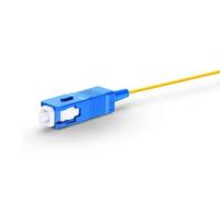 China Speed Customize SC APC/UPC SM Singlemode LSZH PVC 0.9mm 2.0mm 3.0mm Fiber Optic Pigtail for sale