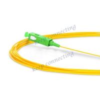 China Speed Customize SC APC/UPC SM Singlemode LSZH PVC 0.9mm 2.0mm 3.0mm Fiber Optic Pigtail for sale