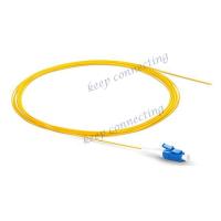 China Singlemode SM LSZH/PVC Jacket Low IL LC UPC Fiber Optic Pigtail for High Bandwidth Needs for sale