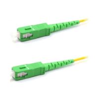 China 1 Number of Conductors SC/APC-SC/APC G657A1 Simplex Jumper 2m Fiber Optic Patch Cord for sale