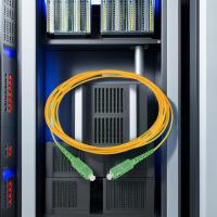 China PE Bag Jacket Material Simplex MTRJ UPC Fiber Optic Patch Cord for Communication for sale