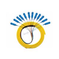 China 1 Core FTTH Sc UPC G657 G652 Simplex Fiber Optic Patch Cord Breakout Cable 72 Cores for sale