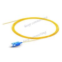 China FTTH Single Mode Fiber Optic Pigtails SC UPC APC LSZH/PVC 0.9mm for Easy Installation for sale