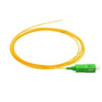 China FTTH Single Mode Fiber Optic Pigtails SC UPC APC LSZH/PVC 0.9mm for Easy Installation for sale