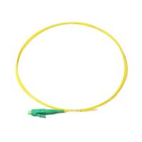 China 0.9mm LC APC Fiber Optic Pigtail for LSZH/PVC Pigtails on Single Mode FTTH Equipment for sale