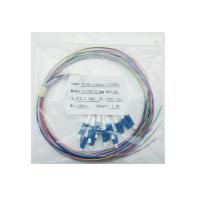 China LSZH/PVC Outer Jacket 12 Core TDM 900 0.9mm Pigtails for Single Mode Fiber Optic Equipment for sale