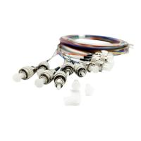China Single Mode Pigtail FTTH ST UPC/APC Colorful LSZH/PVC 12cores Optic Fiber Pigtail for sale