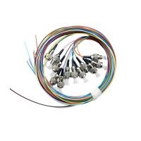 China Single Mode Pigtail FTTH ST UPC/APC Colorful LSZH/PVC 12cores Optic Fiber Pigtail for sale
